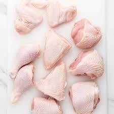 Chicken Leg Quarters (Skin & Cut into Pieces)